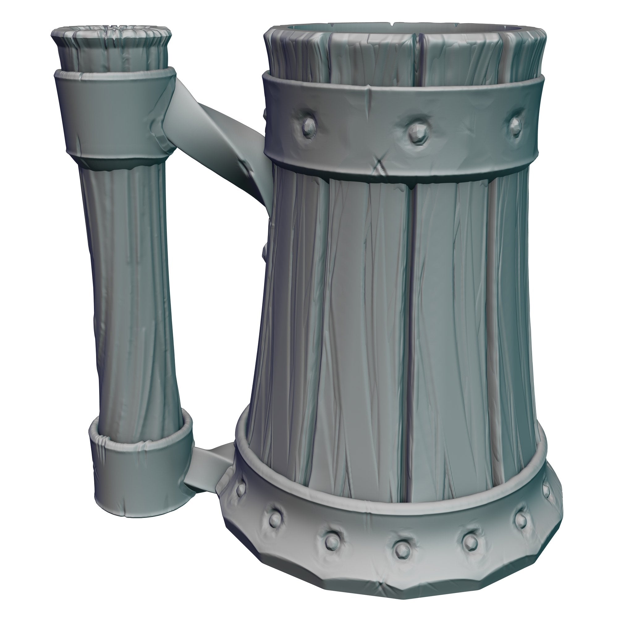 Tavern Mug #3 w/Lid – Chaotic 3 Workshop