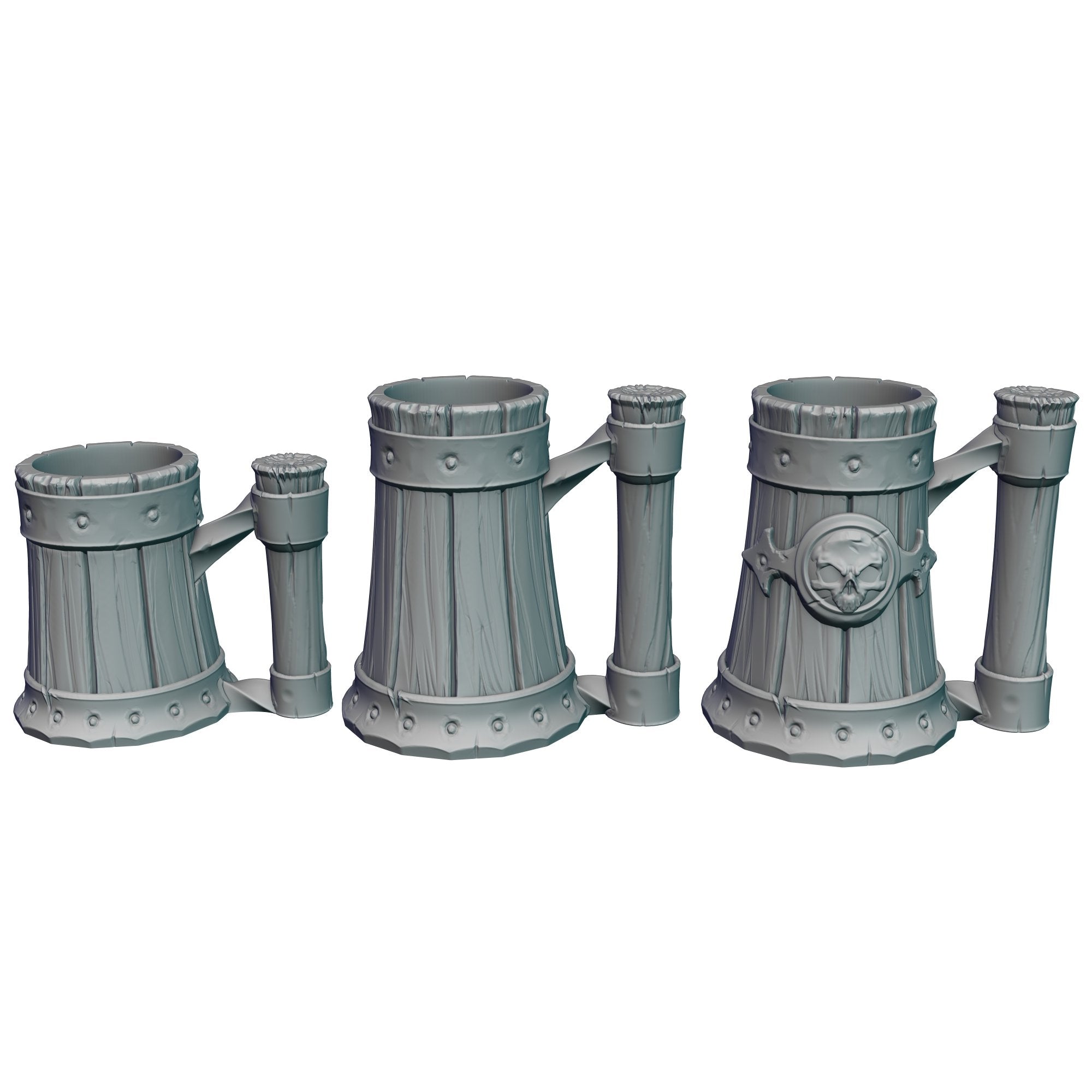 Tavern Mug #3 w/Lid – Chaotic 3 Workshop